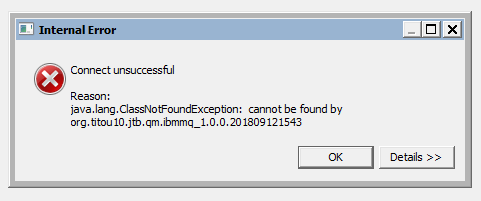 IBM MQ can't connect to Websphere MQ ClassNotFoundException · Issue #31 · jmstoolbox/jmstoolbox ...