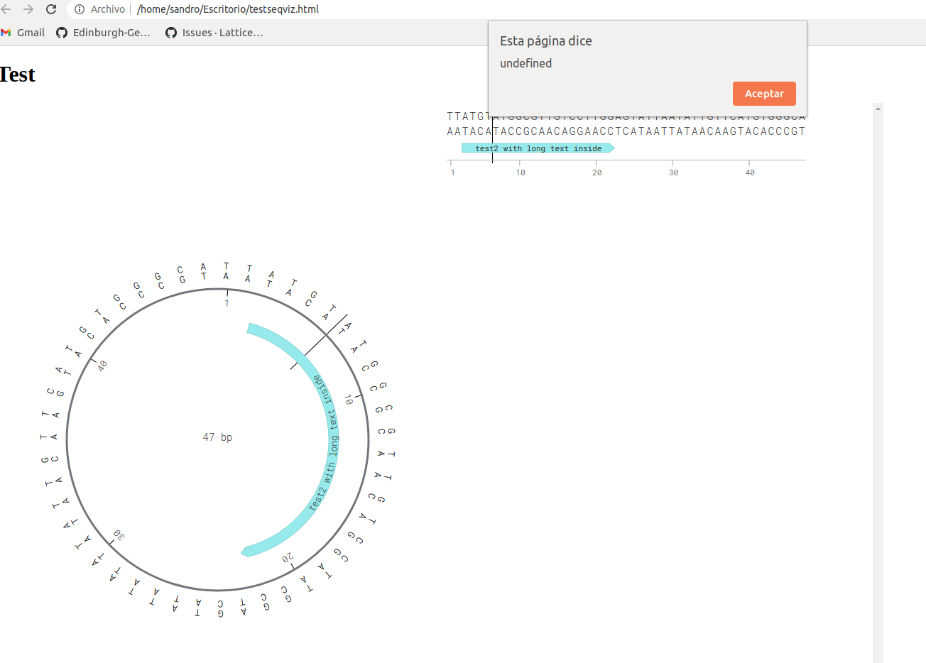 Onselection Object Without Name Tag · Issue 96 · Lattice Automation Seqviz · Github