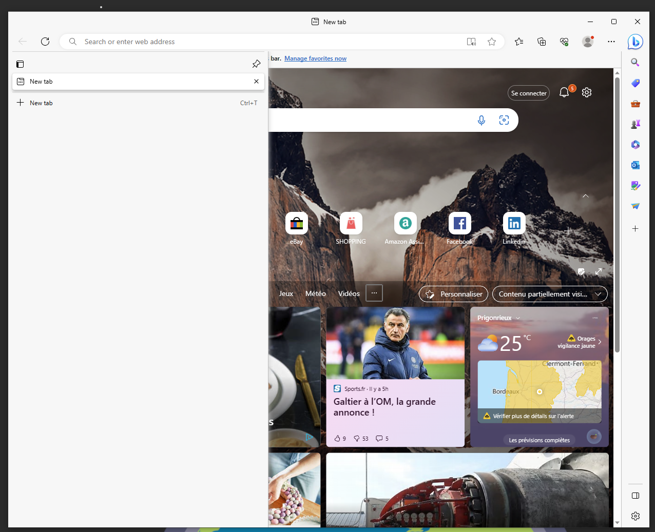 [Suggestion] In vertical tab mode, New tab button should be placed below tab list instead of ...