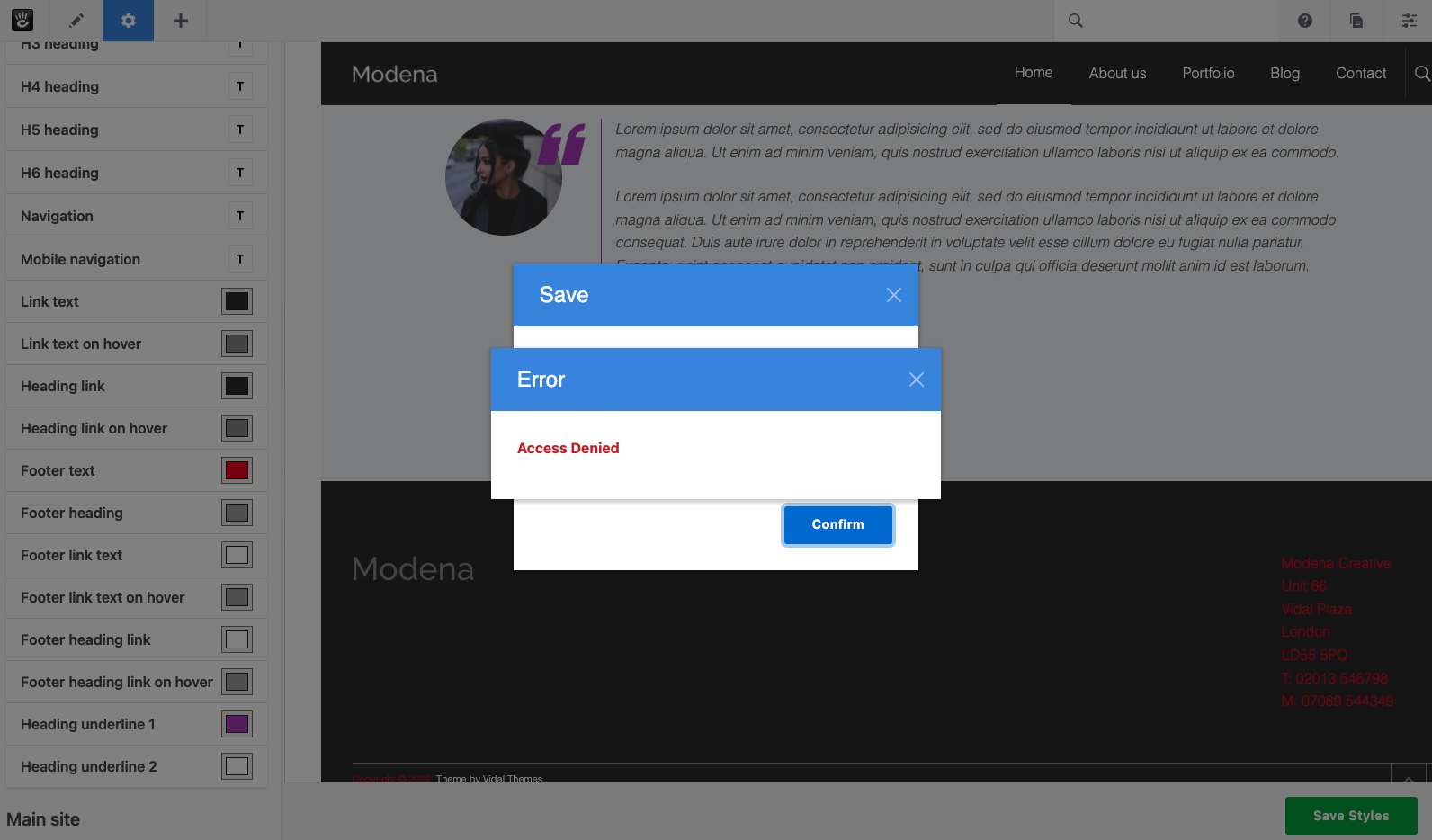 [V9.0.2] Theme customiser access denied · Issue #10274 · concretecms/concretecms · GitHub