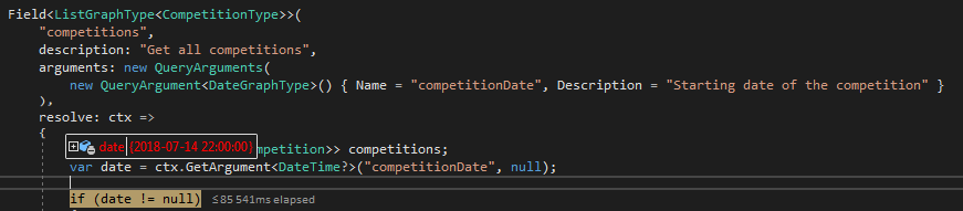 Diffrent date parses depending on query parameter passing method · Issue #713 · graphql-dotnet ...