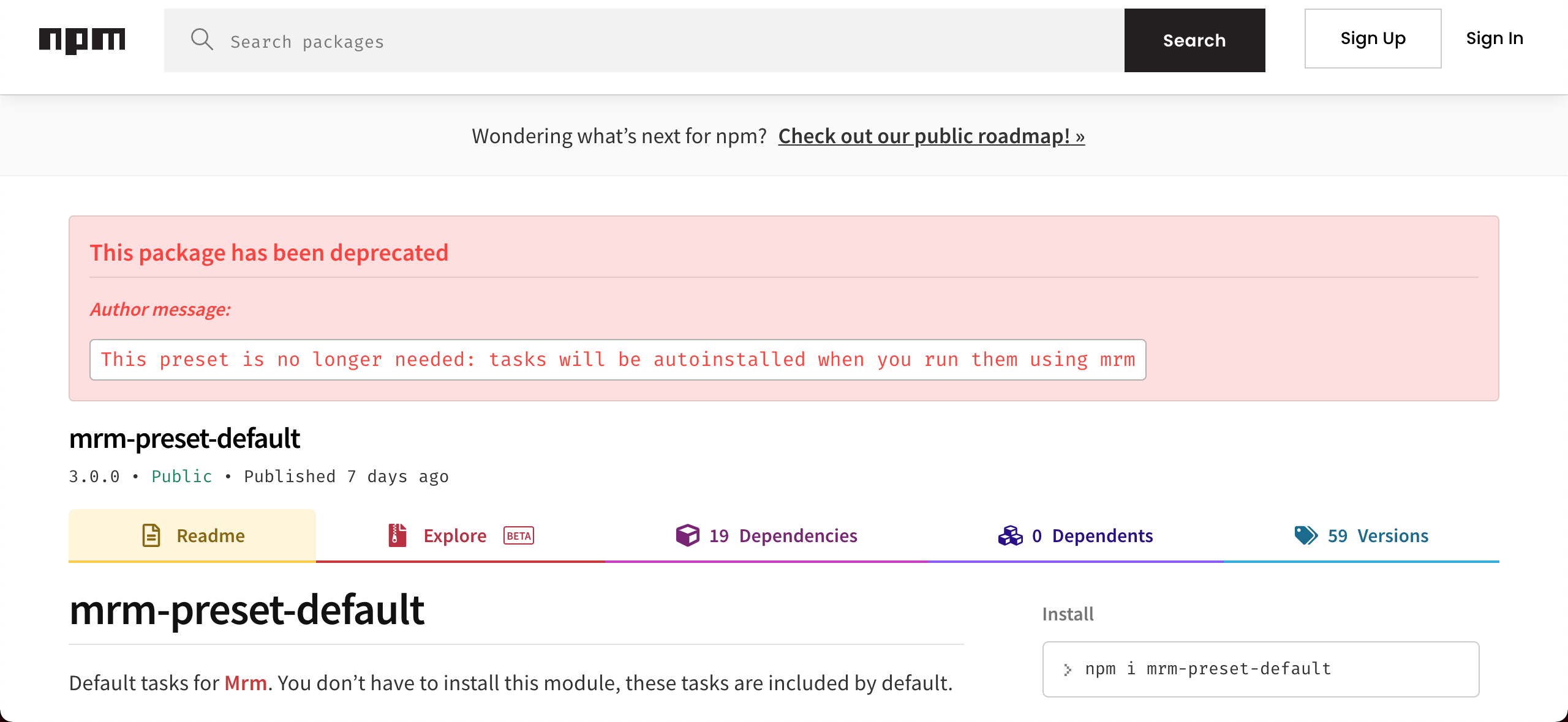 Error in new 3.0 version · Issue #159 · sapegin/mrm · GitHub