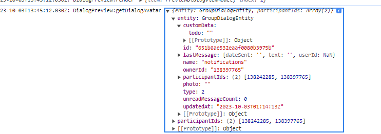 Customdata Field In Dialog Entity Is Not Populated · Issue 7 · Quickbloxreact Ui Kit · Github 