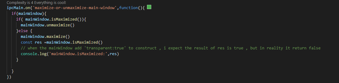 Electron transparent window use maximize() occur a bug · Issue #15449 ...