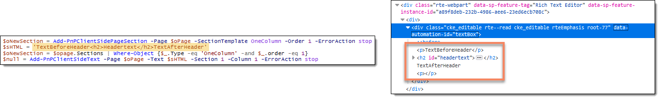 Add-PnPClientSideText html text altered on page · Issue #2370 · pnp/PnP-PowerShell · GitHub