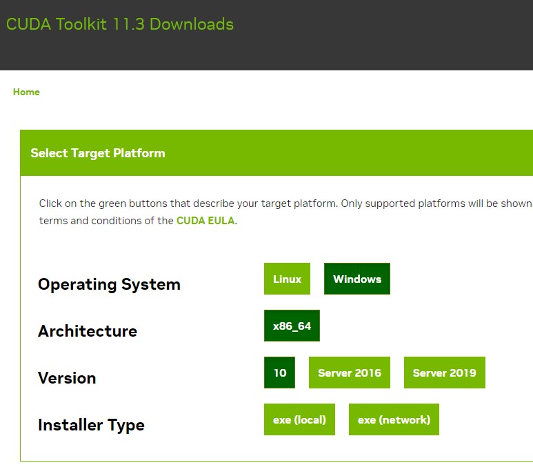 CUDA version 11.3 only available for Windows 10 · Issue #973 · mlverse/torch · GitHub