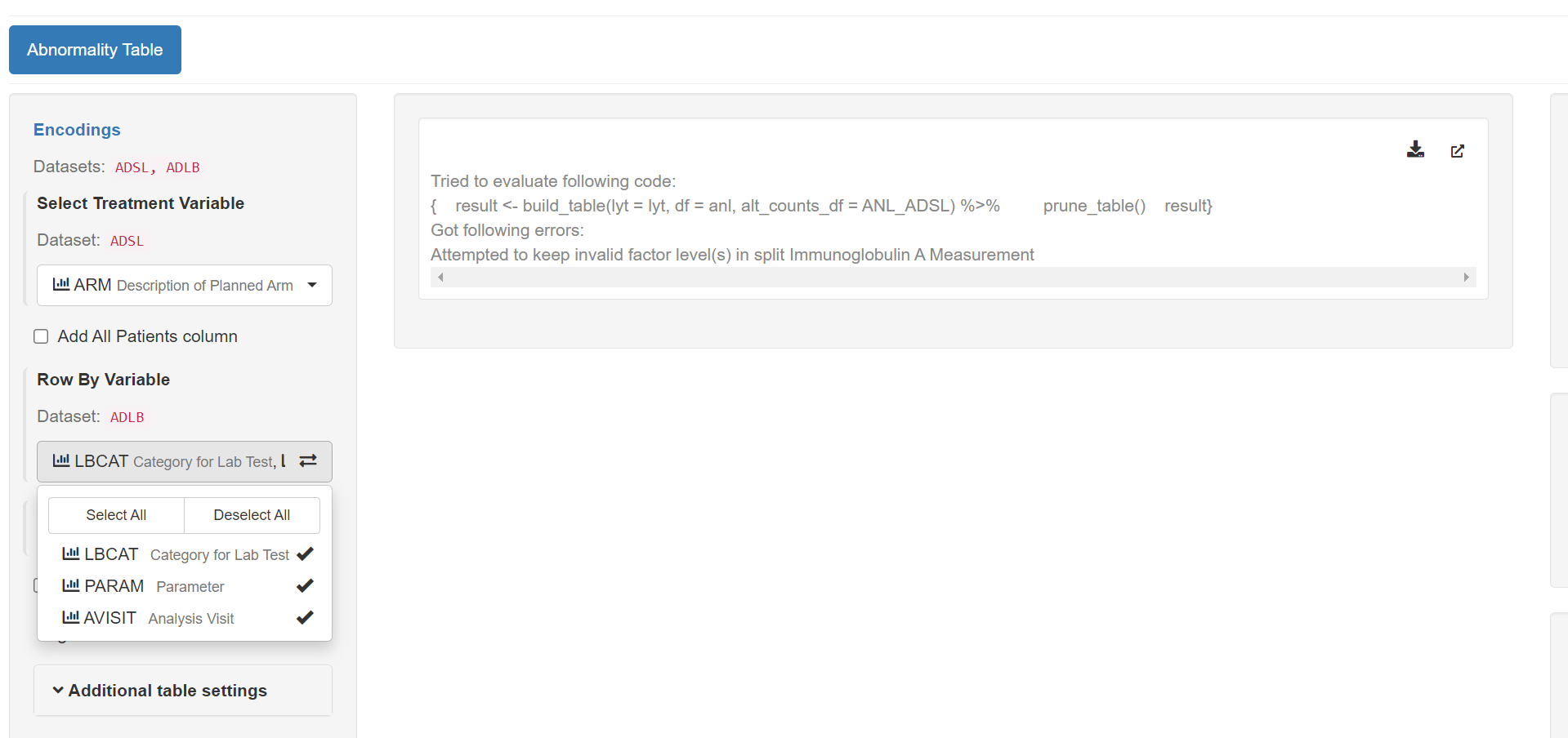 Fix incorrect map in tm_t_abnormality · Issue #234 · insightsengineering/teal.modules.clinical ...