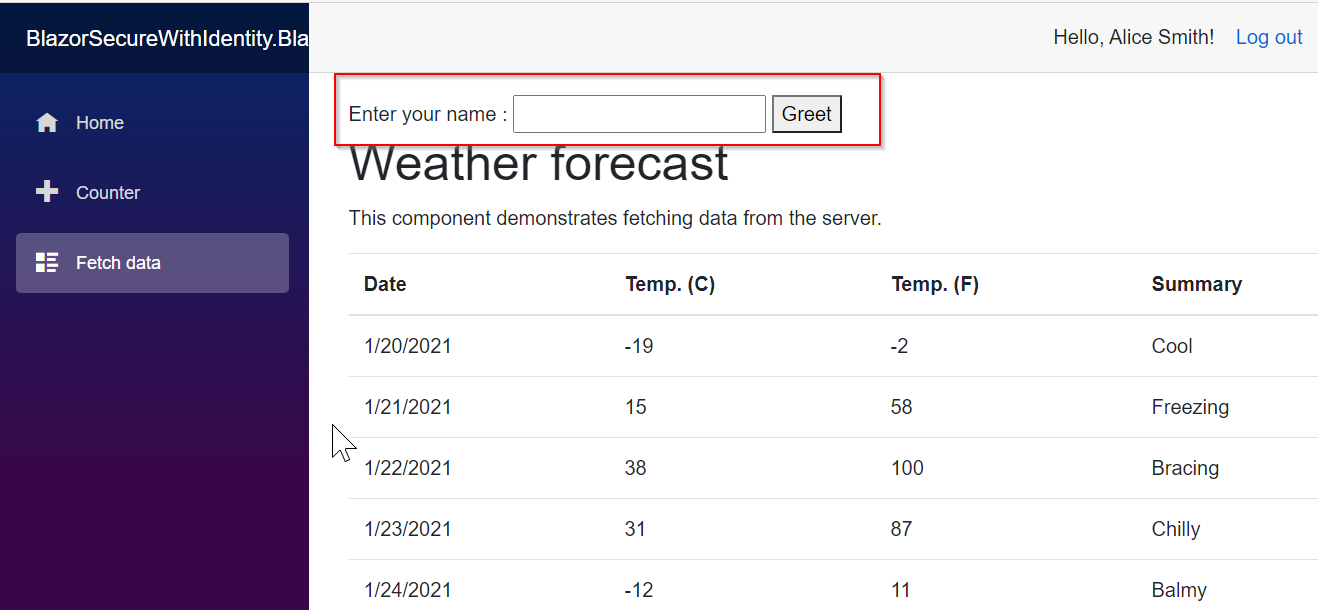 Blazor Web assembly connecting with secure gRPC return blocked by CORS policy but when remove ...
