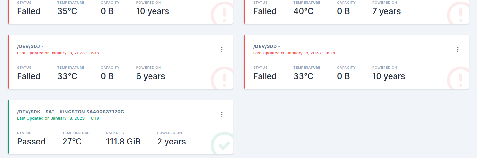 [BUG] Incomplete SMART data report · Issue #431 · AnalogJ/scrutiny · GitHub