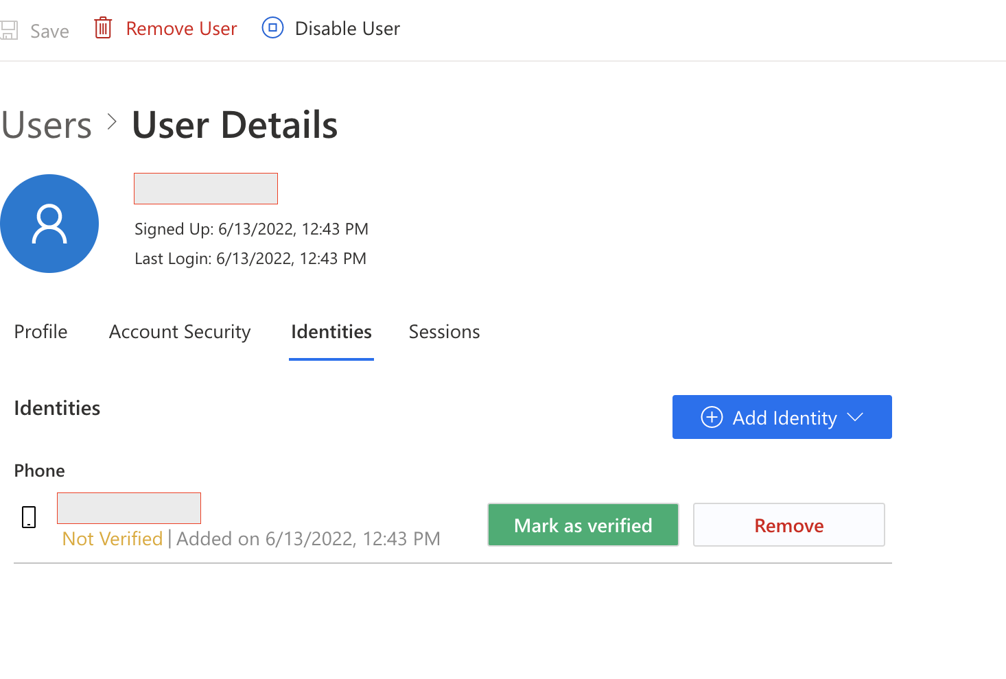 Numbers in Passwordless via phone are "Not Verified" · Issue #2089 ...