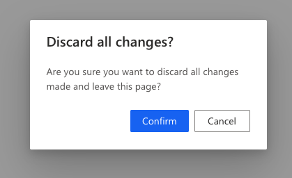 Button in Discard confirmation box is ambiguous · Issue #2249 · authgear/authgear-server · GitHub