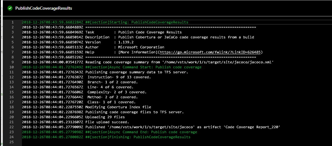 Publish code coverage error when using Hosted Ubuntu 1604 · Issue #8762 · microsoft/azure ...