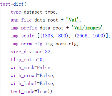 When I test with multi scale, it came up a question about ...
