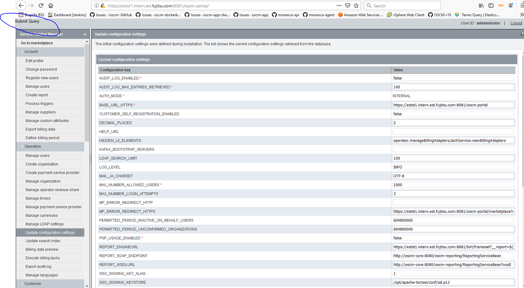 string for version Info is wrong · Issue #361 · servicecatalog/oscm · GitHub