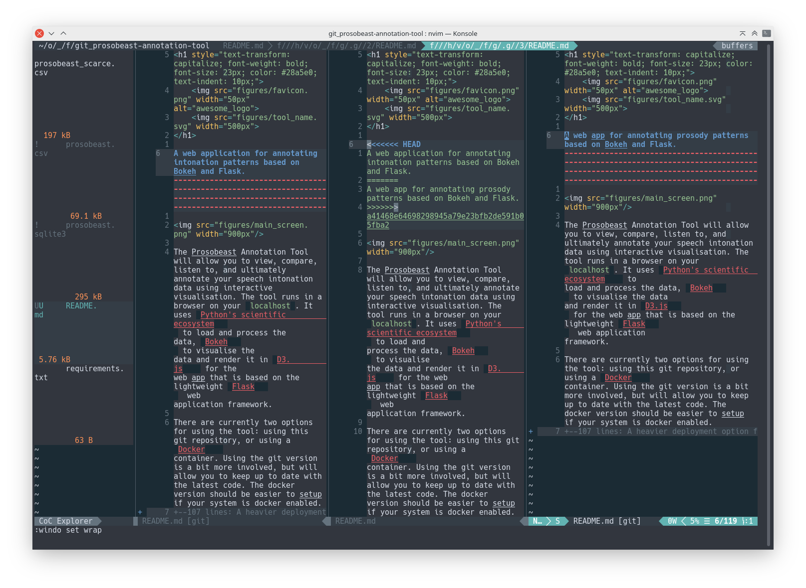 How to set wrap in fugitive#Diffsplit ? · Issue #1523 · tpope/vim-fugitive · GitHub