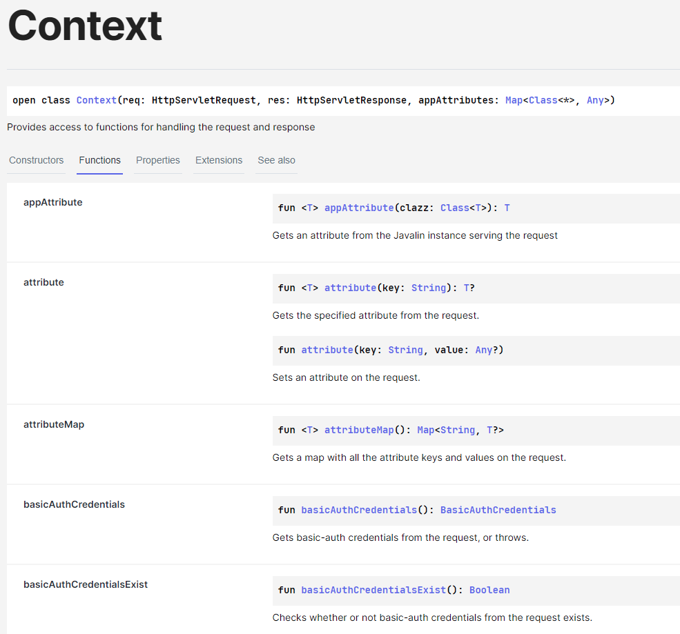 Javadoc is not generated for the class io.javalin.http.Context · Issue #1135 · javalin/javalin ...