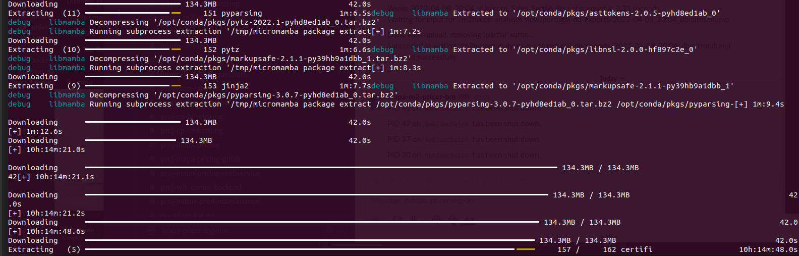 Micromamba sporadically hangs (QEMU + ARM) · Issue #1611 · mamba-org/mamba · GitHub