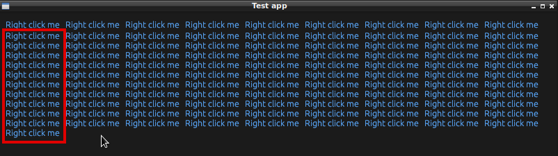 Context Menu For First Element In A Horizontalwrapping Layout Doesnt