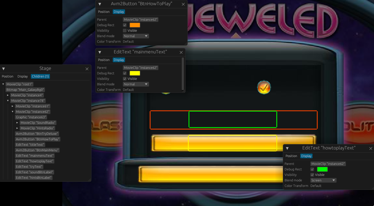 Bejeweled Twist: Options menu EditTexts are not visible · Issue #11372 · ruffle-rs/ruffle · GitHub