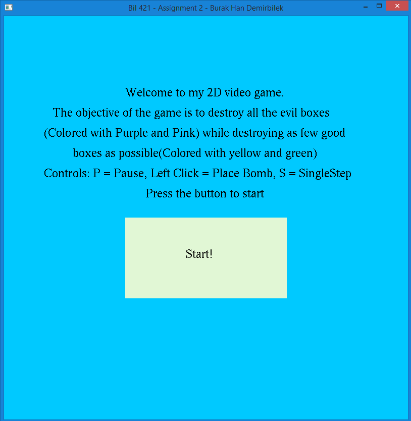 GitHub - BurakDmb/2D-Video-Game-Implementation: A 2D video game implementation in OpenGL for my ...