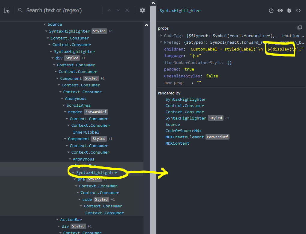 addon-docs: ${...} in code block is executed · Issue #10011 · storybookjs/storybook · GitHub