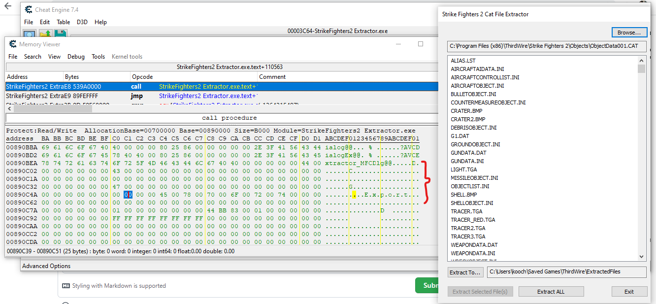 Why Strike Fighter 2 Utility CAT Extractor cannot open ObjectData002 ...