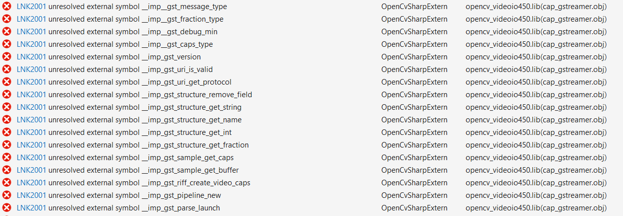 GStreamer backend support for VideoCapture · Issue #427 · shimat/opencvsharp · GitHub
