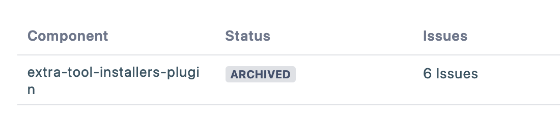Archive Jira component `extra-tool-installers-plugin` · Issue #3794 · jenkins-infra/helpdesk ...