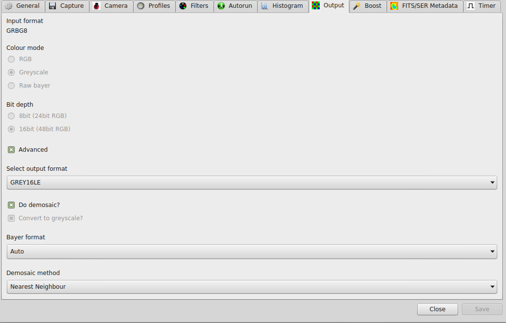 Enable capture for OA_ISBAYER(fmt)==1 · Issue #207 · openastroproject/openastro · GitHub