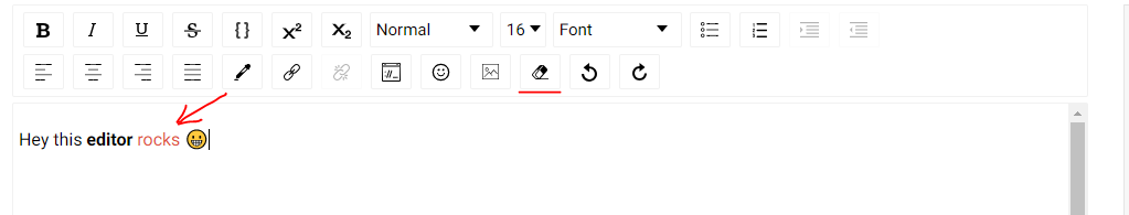 Can not remove color by remove button · Issue #750 · jpuri/react-draft-wysiwyg · GitHub