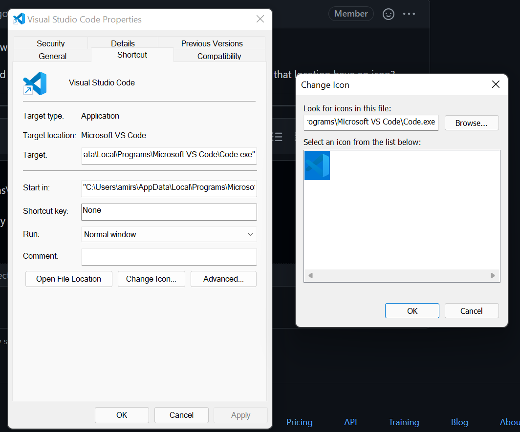 vscode icon in windows 11 taskbar does not show correctly · Issue ...