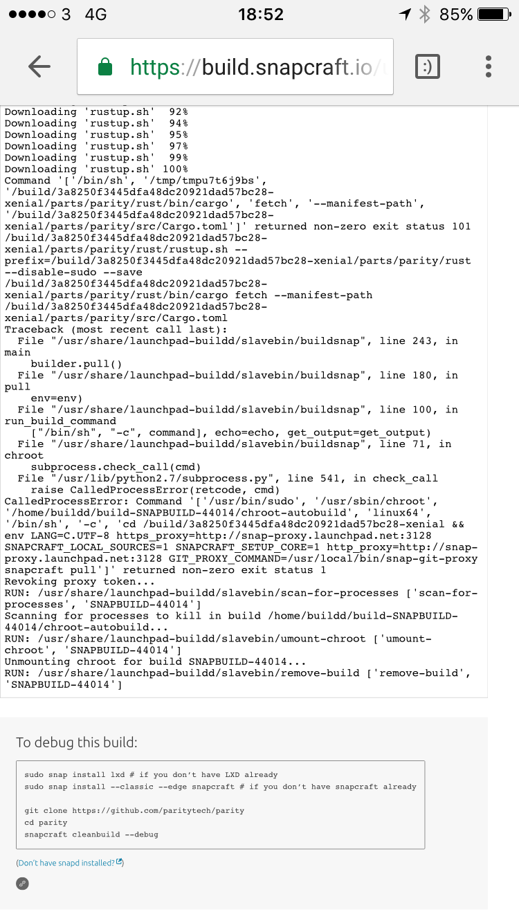 Tear down (and setup) log lines distracting · Issue #834 · canonical-web-and-design/build ...