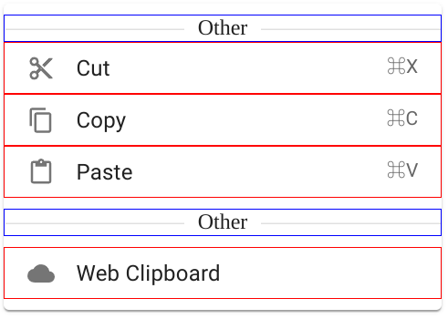 [Menu] Does not add margin if the first item is a `Divider` · Issue ...
