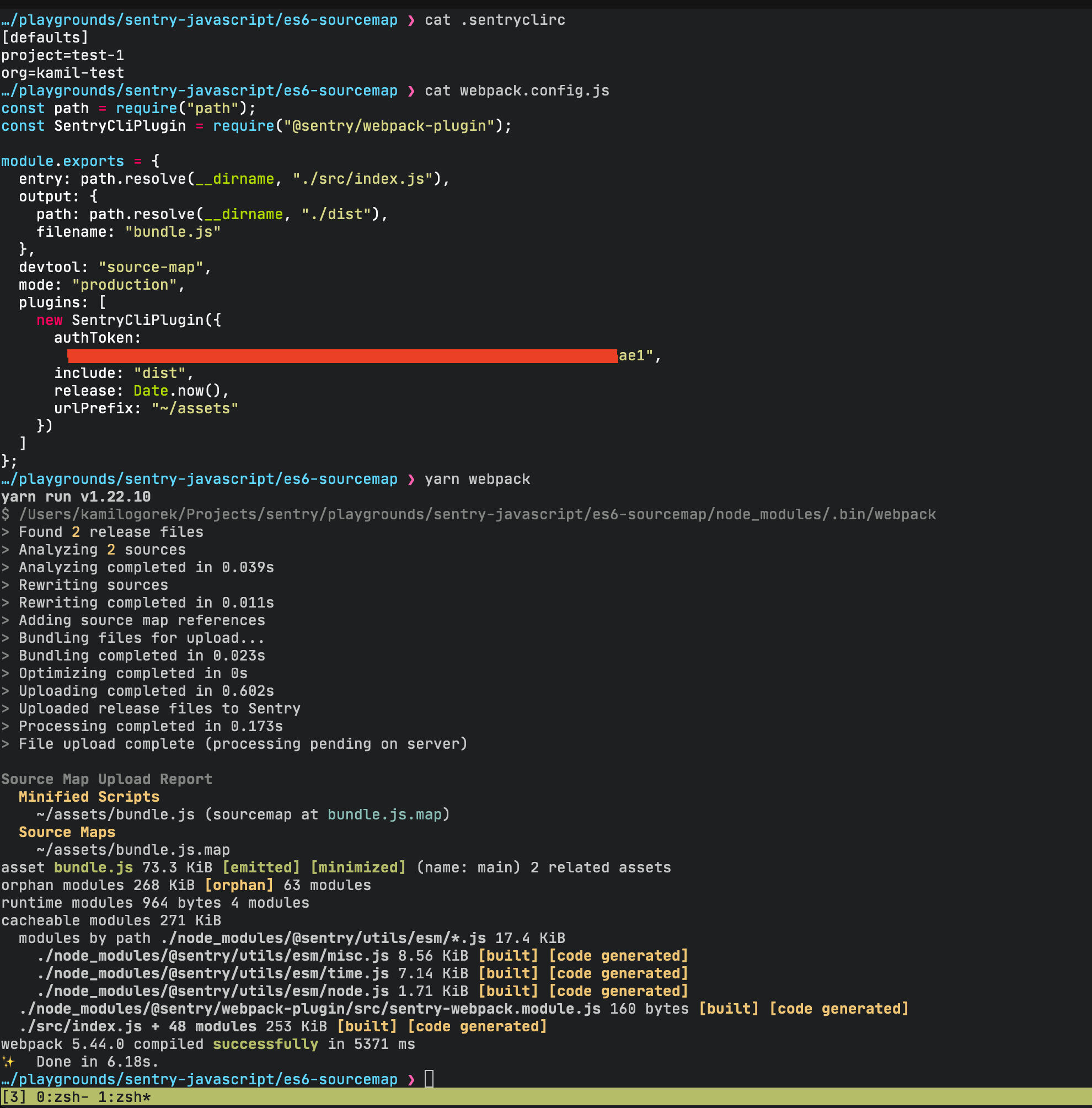 error: API request failed Invalid token (401 status) but sentry-cli ...