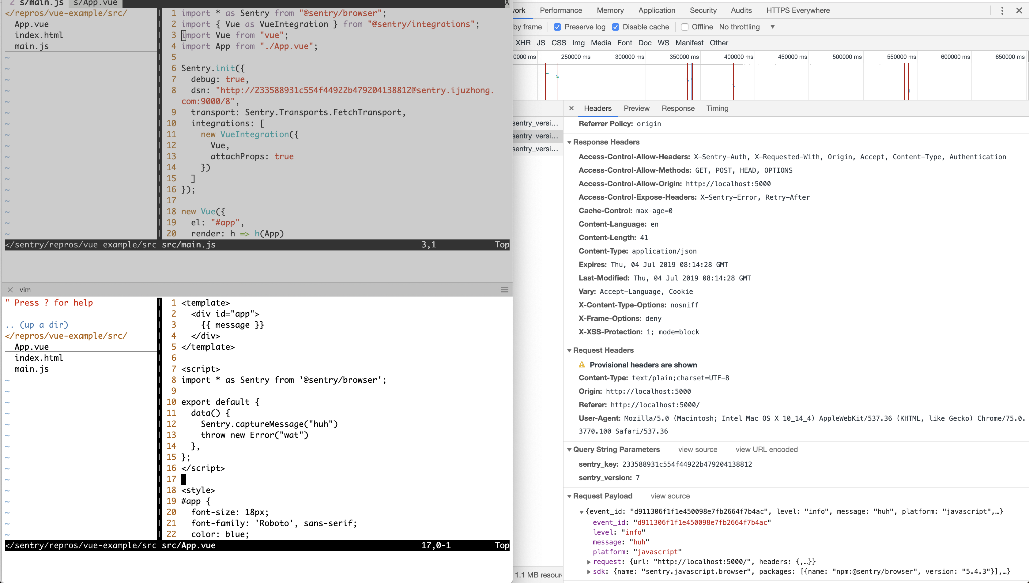 Can't working without error in iphone. · Issue #2151 · getsentry/sentry ...