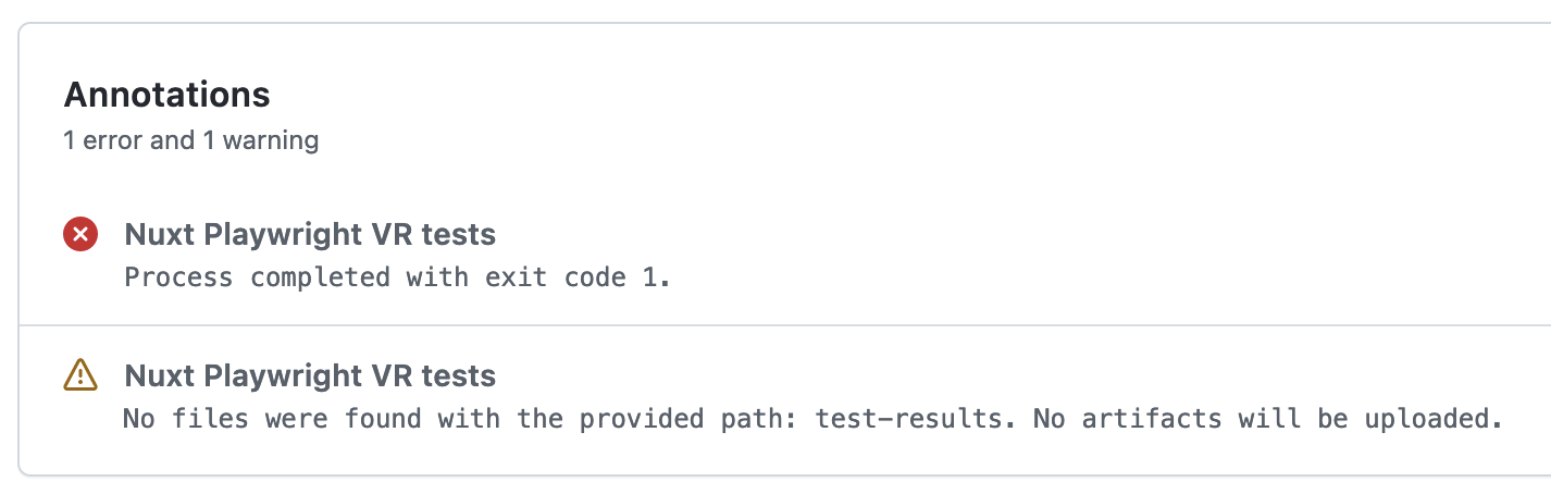 Playwright VR artifact is not uploaded on failure · Issue #792 · WordPress/openverse · GitHub