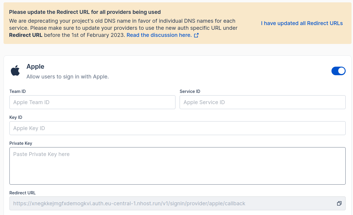 Old Domain Deprecation Notice · nhost nhost · Discussion #1319 · GitHub