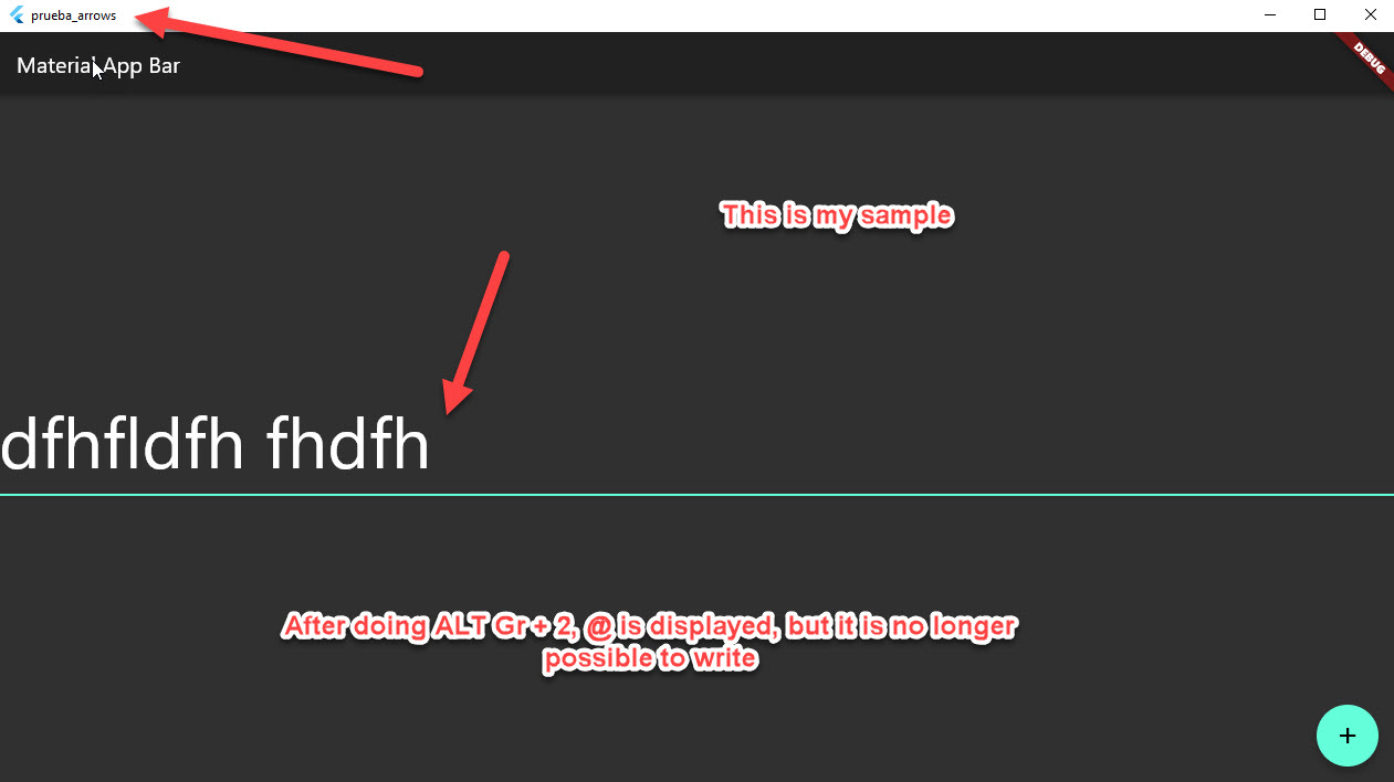 [Windows] Key event processing hung after typing character using AltGr · Issue #78005 · flutter ...