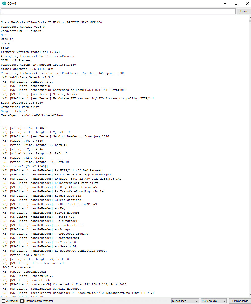 Wifi101 And Arduino Mkr1000 · Issue 10 · Khoih Progwebsocketsgeneric · Github