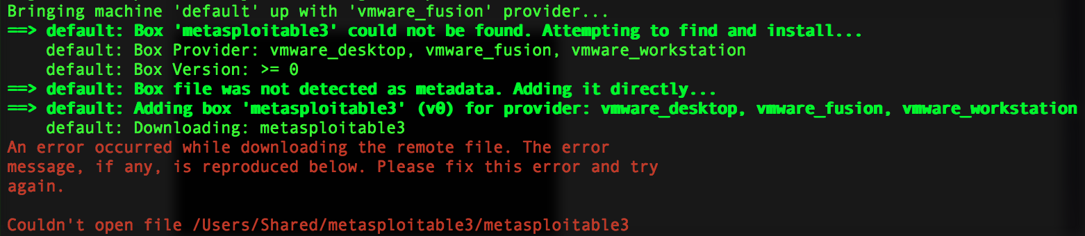 'Vagrant Up' not working for vmware-iso after build and vagrant box add ...