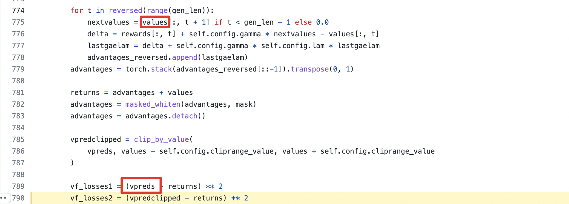 Why not compute the value using the current critic instead of the previous critic-model. perhaps ...