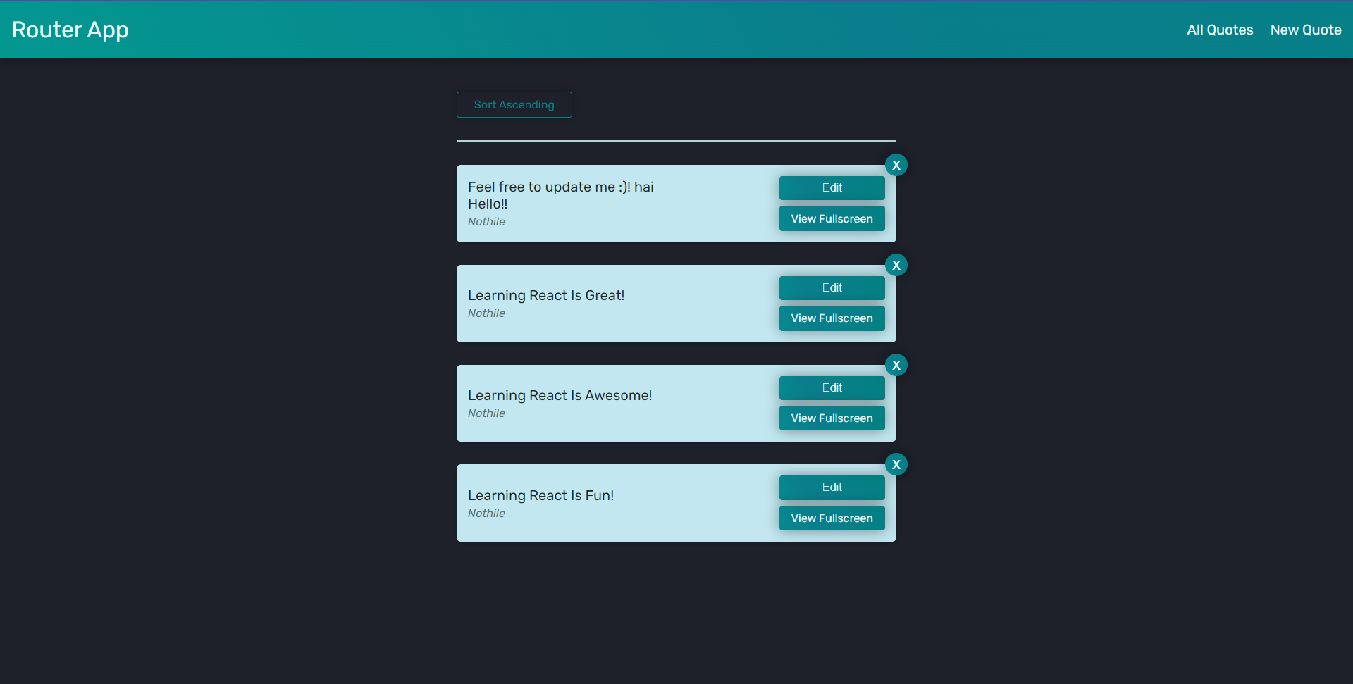 GitHub - Nothile-Moyo-Git/react-router: My first multipage SPA using ...