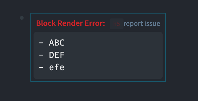 Block Render Error · Issue #5530 · logseq/logseq · GitHub
