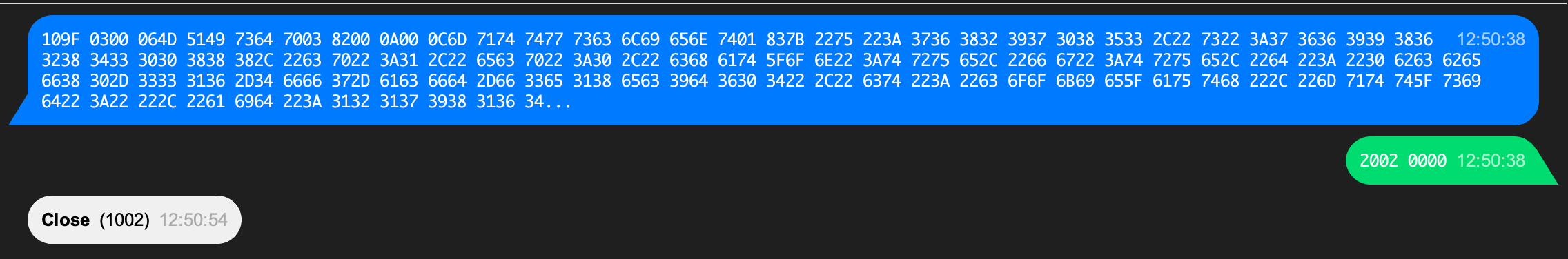 Remote party closed the WebSocket connection without completing the close handshake · Issue ...