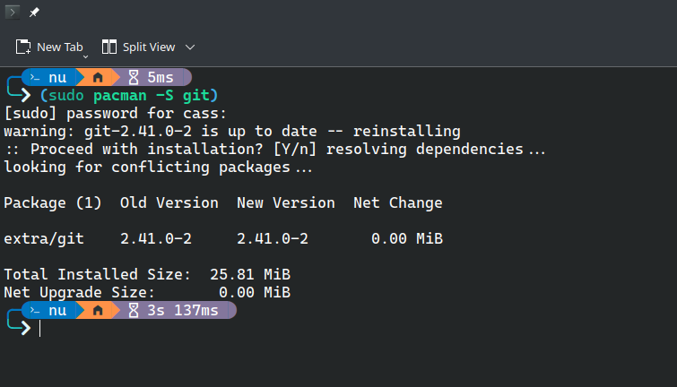 `pacman` and `paru` do not behave as expected when piped, or when run as subexpressions · Issue ...