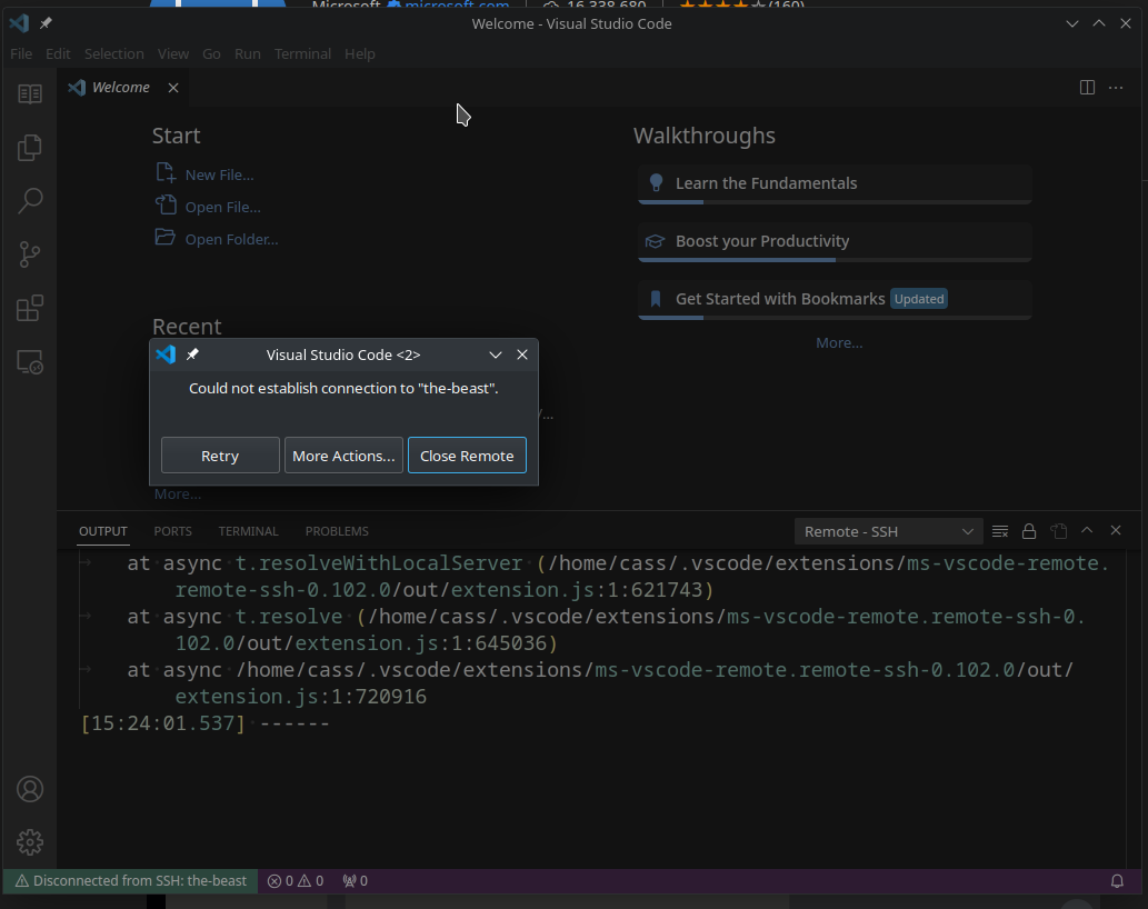 VSCode remote ssh fails to connect when default shell is nu · Issue #9876 · nushell/nushell · GitHub
