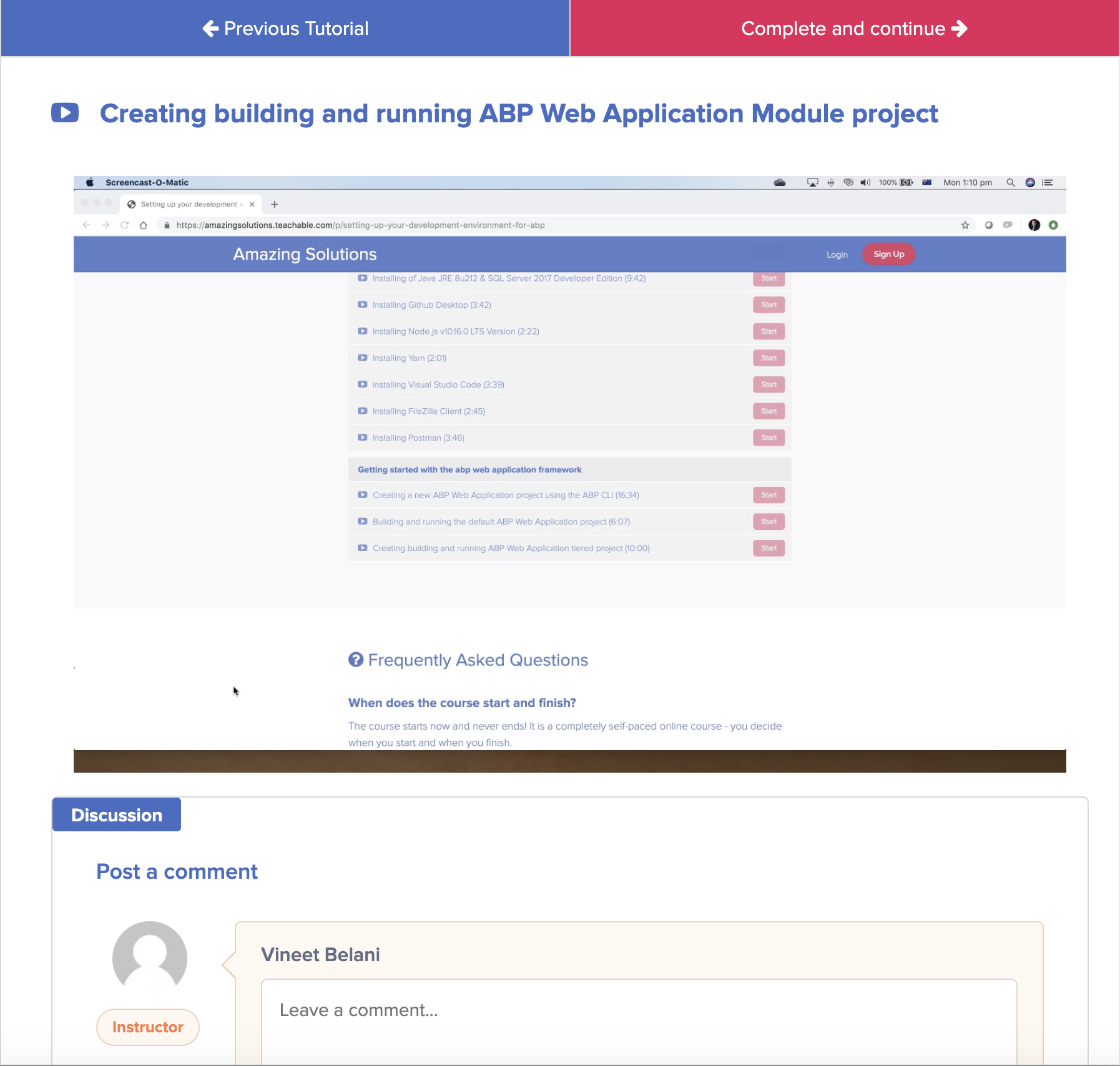 Learn how to build the BookStore Application by watching video tutorial ...