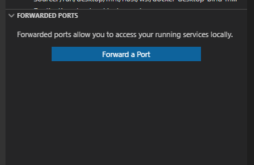 Exposed Ports not visible in UI unless other ports are forwarded · Issue #3876 · microsoft ...