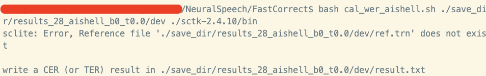 FastCorrect结果评估 · Issue #15 · microsoft/NeuralSpeech · GitHub