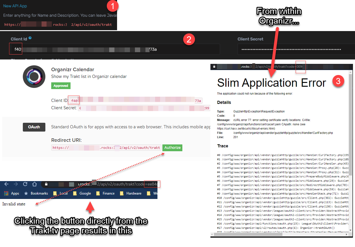 Trakt Authorization not working (due to reverse proxy config issue ?) · Issue #1571 · causefx ...